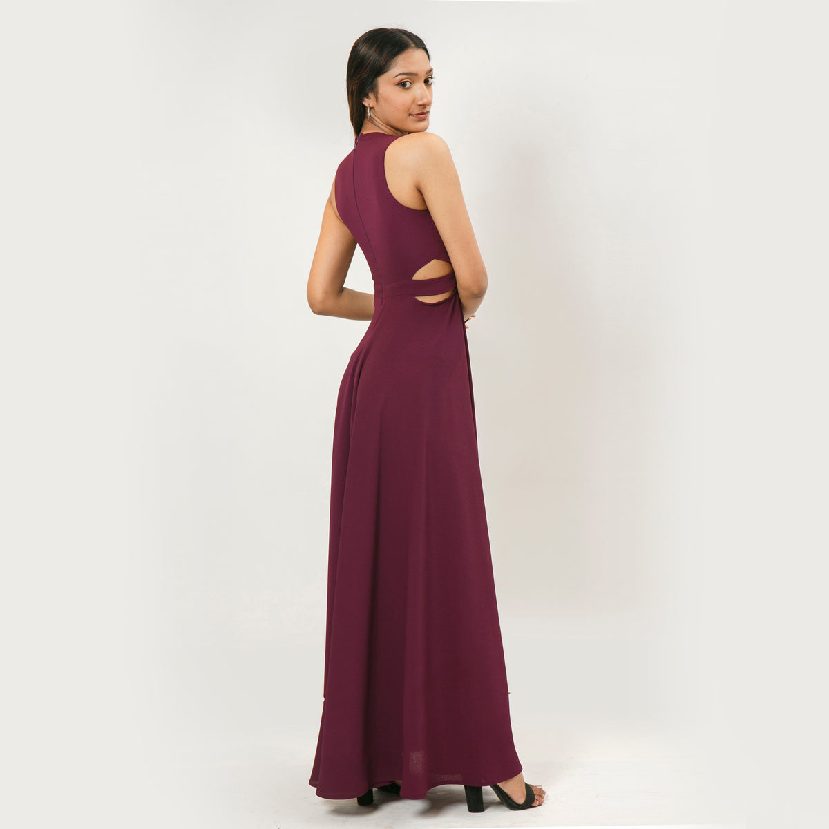 Side Cut-Out Evening Gown – 1.O.A.K.